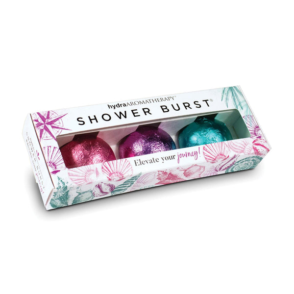 hydraAROMATHERAPY Shower Burst Trio, Journey - BEing WELL